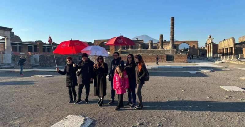 From Positano: Pompeii, Vesuvius, & Wine Tasting with Lunch - Authentic Traveler Insights