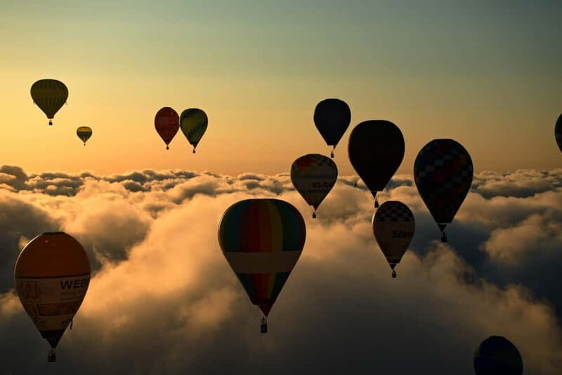 From Prague: Hot Air Balloon Ride with Champagne and Snacks - Key Points