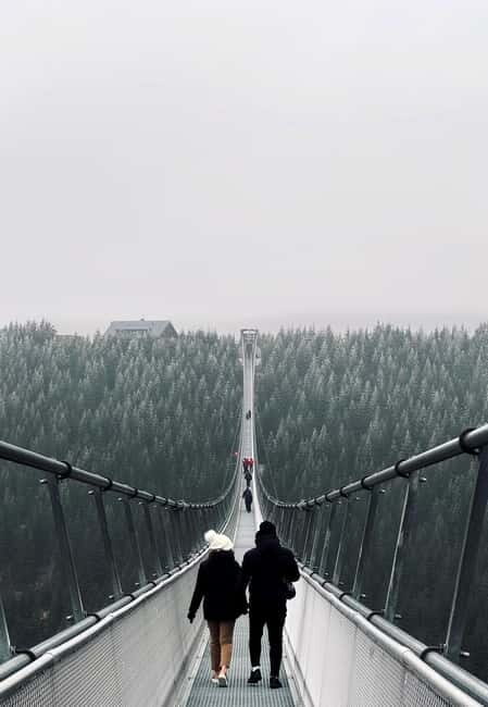 From Prague: Unique Sky Bridge and Sky Walk Day Tour - Key Points