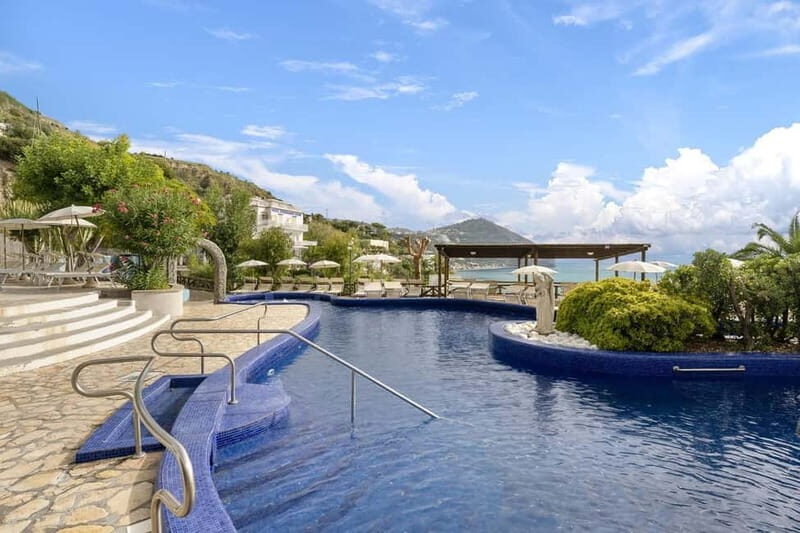 From Procida: Ischia Relax Thermal Park+ Visit to Sant Angelo+ Transfers - Valuing the Experience