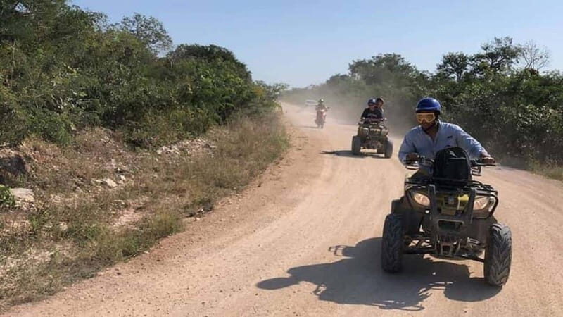 From Progreso: ATV Ghost Town Excursion & Beach Club Access - The Abandoned Hacienda and Local Lore