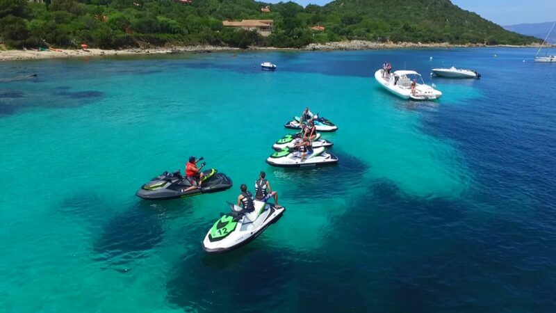 From Propriano, Jetski tour Cala d' Aguillia - 2 h - FAQs