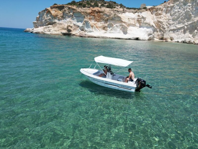 From Provatas Milos: Boat Rental to Kleftiko with Training - Key Points