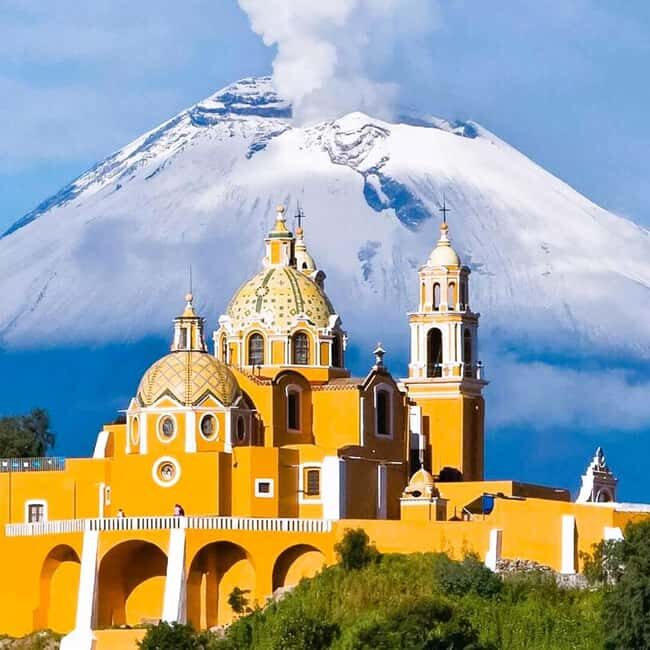From Puebla: CHOLULA, TONANZINTLA, AND SAN FRANCISCO ACATEPEC PRIVATE TOUR - Walking Through Puebla’s Hidden Treasures: Cholula, Tonantzintla, and San Francisco Acatepec