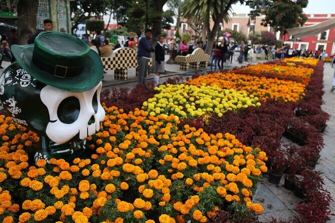 From Puebla Day of the dead in Atlixco monumental catrinas - Discovering Atlixco’s Historic Charm and Spectacular Views