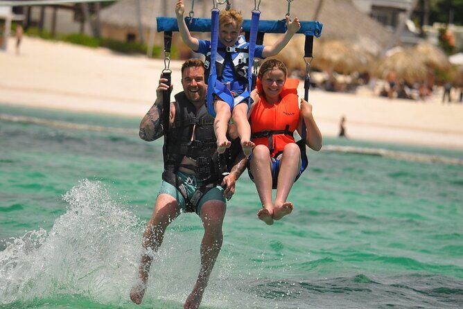 From Punta Cana: Amazing Activity Parasailing Hotel pickup - Key Points