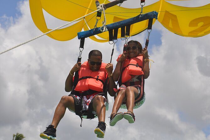 From Punta Cana: Amazing Activity Parasailing Hotel pickup - Key Points