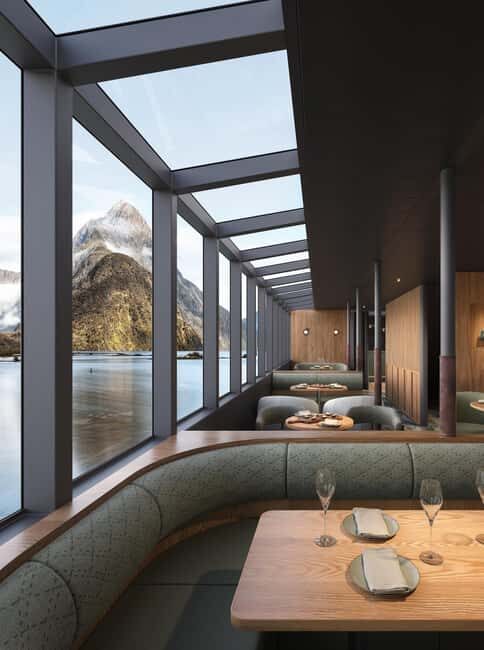 From Queenstown: Milford Sound Business Class with Cruise - The Cruise: Luxury and Learning on the MV Sinbad