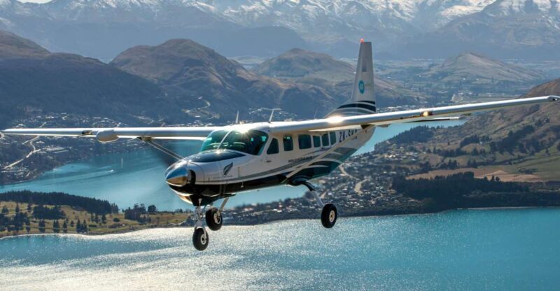 From Queenstown: Milford Sound Flight and Nature Cruise - The Return Flight: More Scenic Wonders
