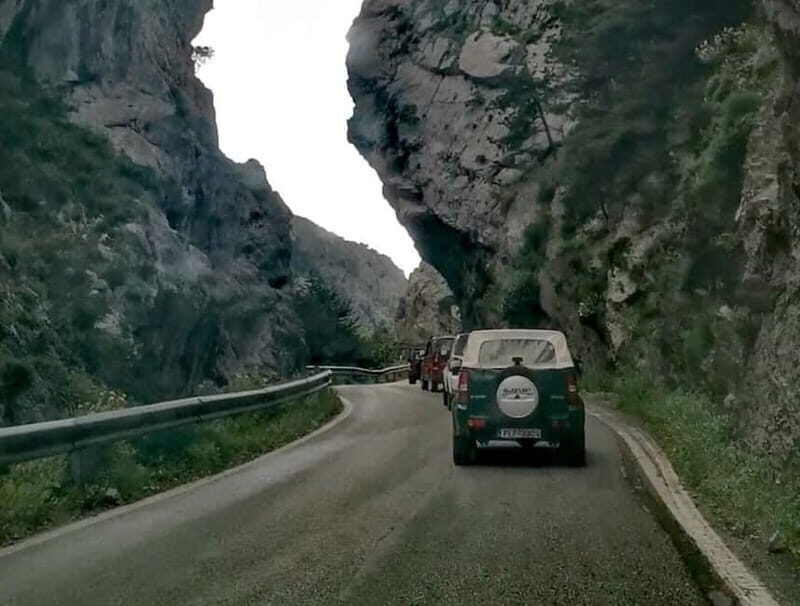From Rethimno: Open-Top Jeep Tour with BBQ and Swim Stop - Key Points