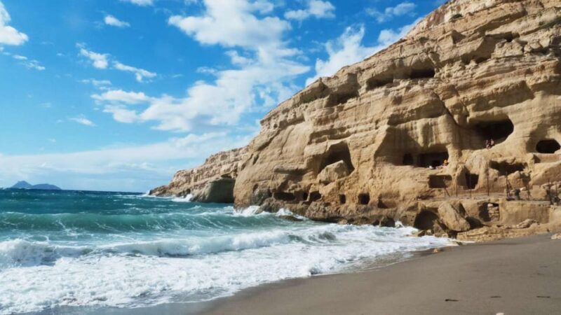 From Rethymno: Day trip to MATALA - AG.GALINI - SPILI - FAQ