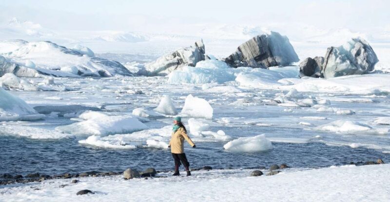From Reykjavik: Glacier Lagoon Boat Ride, Diamond Beach Tour - Key Points