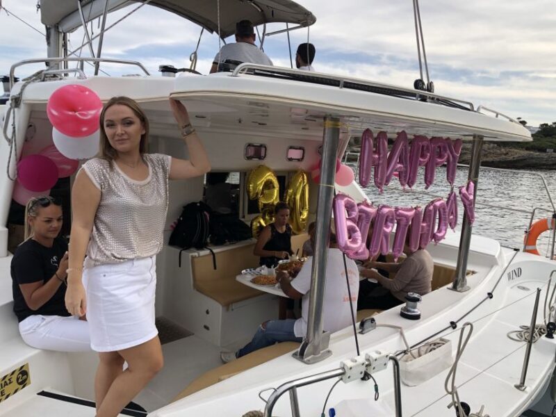 From Rhodes: Private Catamaran Cruise All Inclusive - What It’s Like Onboard