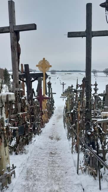 From (Riga) Jelgava train station: hill of crosses, Rundale - What Makes This Tour Stand Out?