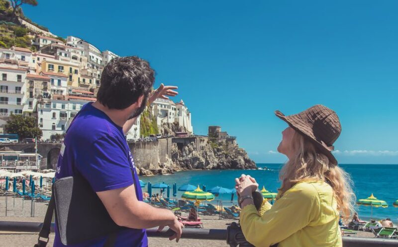 From Rome/Naples: Pompeii and Amalfi Coast Day Tour - Key Points