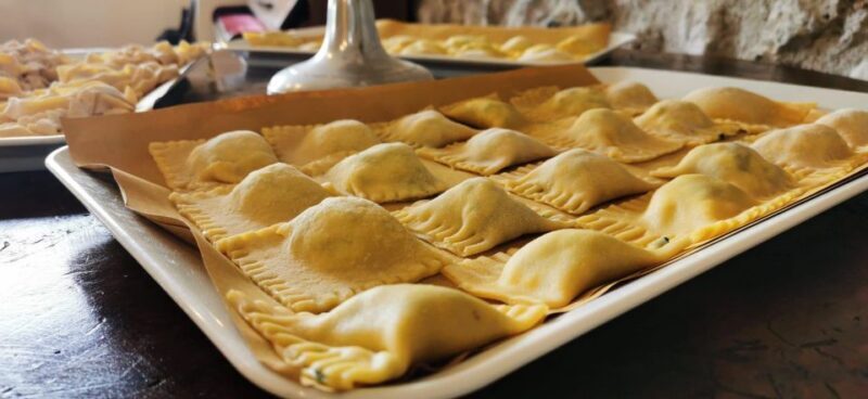 From Rome: Pasta Masterclass & Wine Tour in the Vineyard - The Lunch