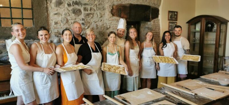 From Rome: Pasta Masterclass & Wine Tour in the Vineyard - Authenticity and Value