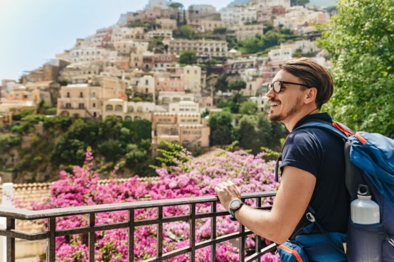 From Rome: Pompeii, Amalfi Coast and Positano Day Trip - Transport and Group Experience