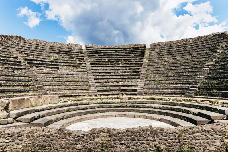 From Rome: Pompeii, Sorrento Day Trip & Colosseum Ticket - Key Points