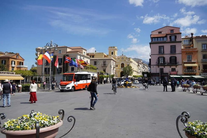 From Rome: Sorrento & Pompeii Day Trip with Guide or Ticket - Journey to Pompeii with Optional Guided Tour