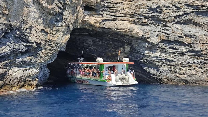 From Roses: Cap Norfeu and Tamariu Cave Boat Tour - Key Points
