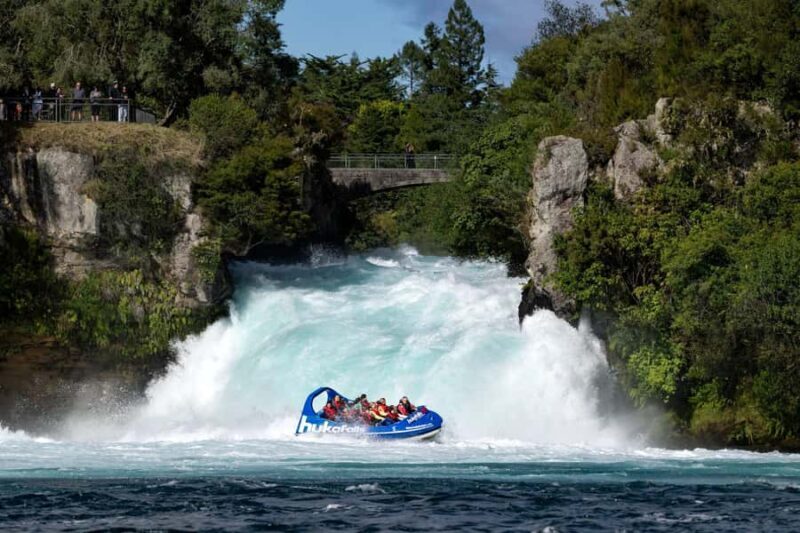 From Rotorua - WAI-O-TAPU - WAIKITE Pool & HUKA FALLS Cruise - Key Points