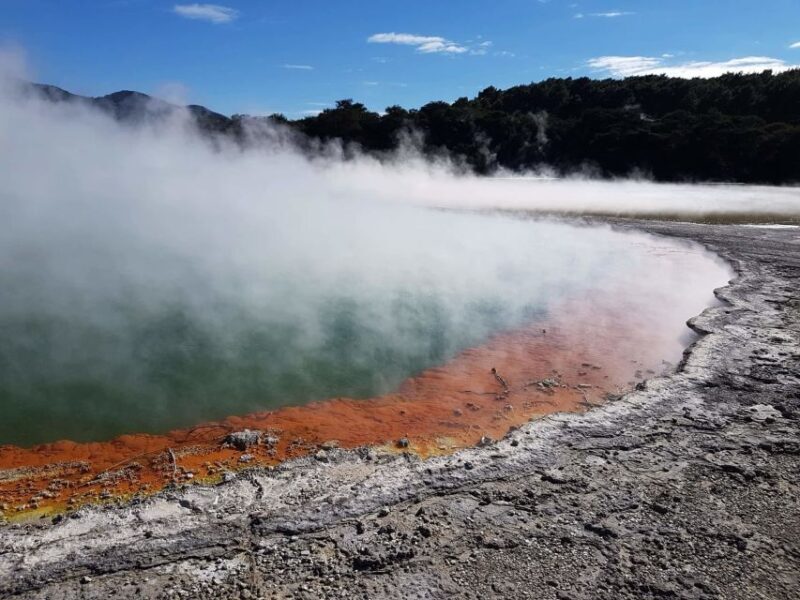 From Rotorua: Wai-O-Tapu, Waimangu and Te Puia Full-Day Tour - Morning Pickup and Scenic Drive