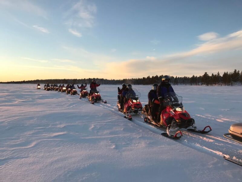 From Rovaniemi: 2-Hour Snowmobile Safari - The Scenic Highlights
