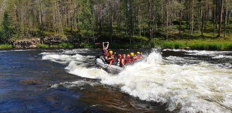 From Ruka: River rafting through the National Park - Key Points