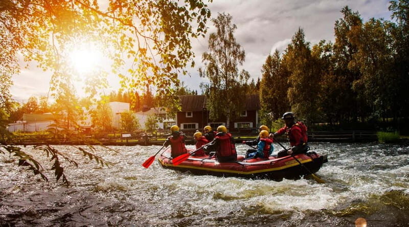 From Ruka: River rafting through the National Park - An Overview of the Finland River Rafting Experience
