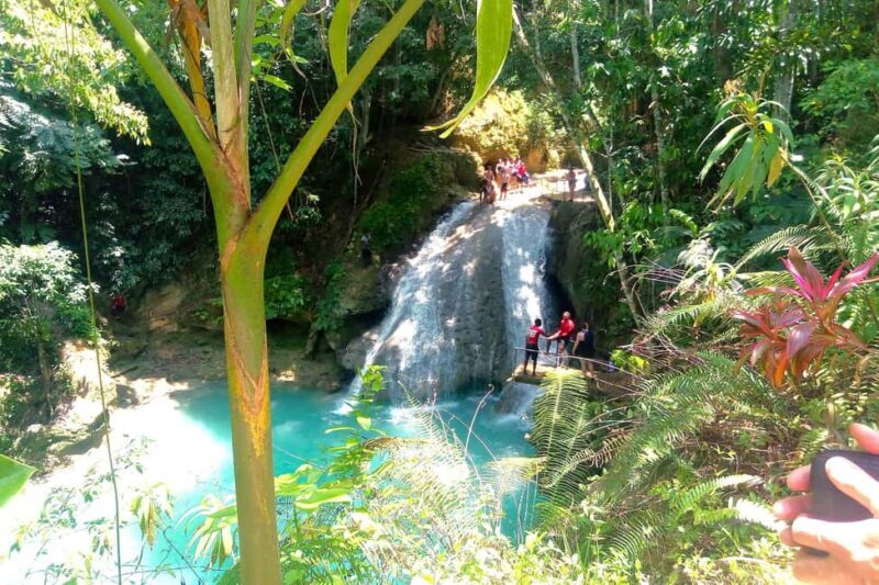 From Runaway Bay: Island Gully Falls and Blue Hole Tour - The Jerk Stop: Savoring Jamaican Flavors