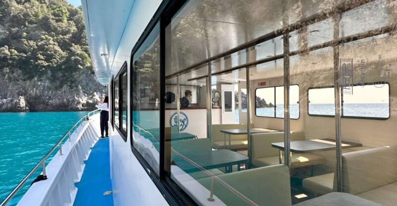 From Salerno: Cruise with Amalfi Stop and Light Lunch - Key Points