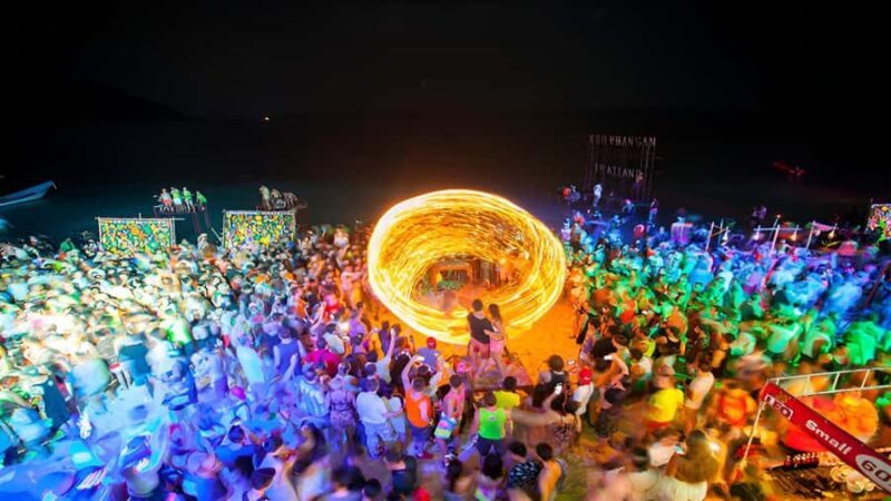 FROM SAMUI Full Moon Party  Koh Phangan Night Tour - Key Points