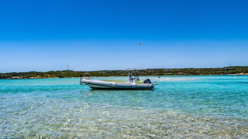 From Santa Teresa Gallura: dinghy tour to Corsica - First Stop: Bonifacio
