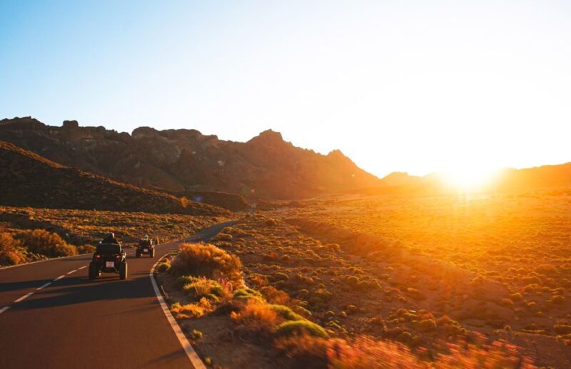 From Santiago del Teide: Sunset Quad Trip to Mount Teide - From Santiago del Teide: Sunset Quad Trip to Mount Teide