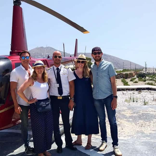 From Santorini: Private One-Way Helicopter Flight to Islands - Key Points