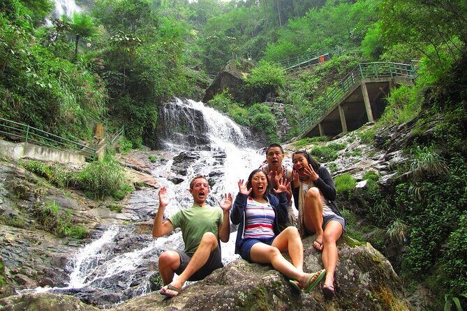 From Sapa: Haft day tour to Silver Waterfall  Love Waterfall - Key Points