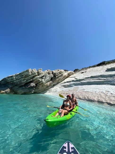 From Saranda: Lukova Kayak & SUP Tour with Transfer - An Introduction to the Lukova Kayak & SUP Tour