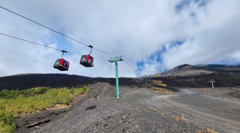 From Sciacca: Etna with Cable Car Ride and Taormina Visit - Key Points