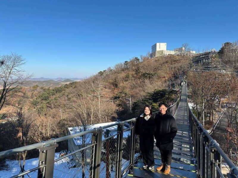 From Seoul: Aegibong Starbucks Observatory & DMZ View - Jogang Observatory — Panoramic and Educational