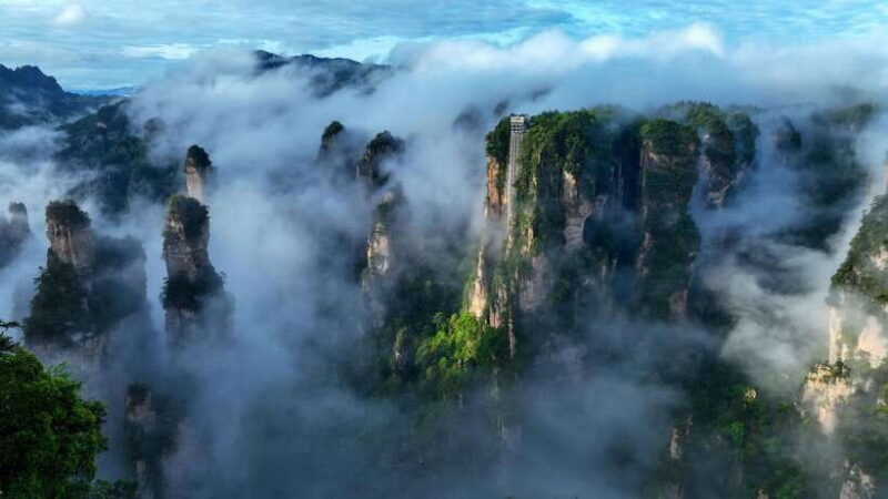 From Shanghai: 10-Day Tour to Chongqing, Zhangjiajie & More - Tianmen Mountain and the Glass Walkway