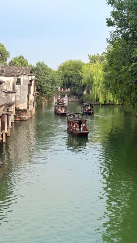 From Shanghai: Wuzhen Ancient Water Town 1-Day Private Tour - The Itinerary in Detail
