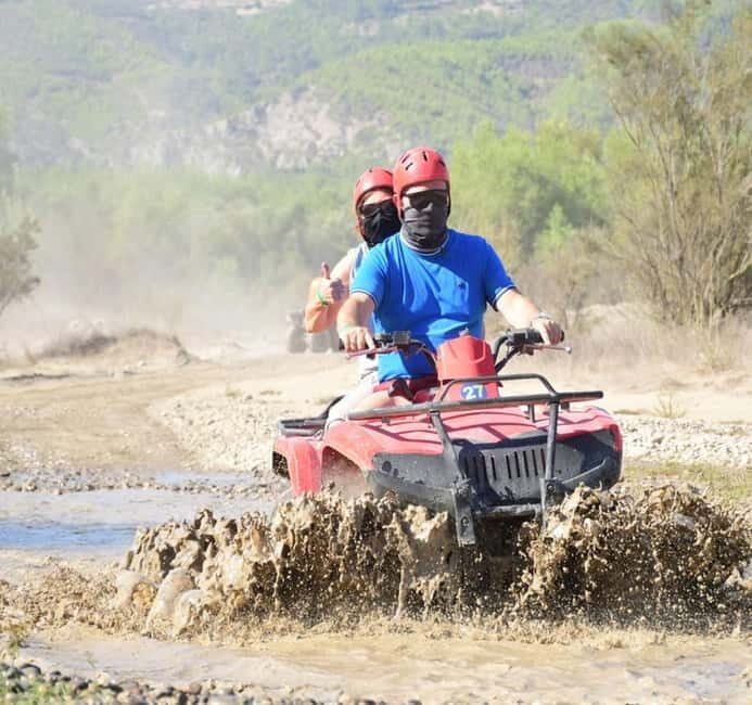 From Side: Quat Safari with River Swim - Key Points