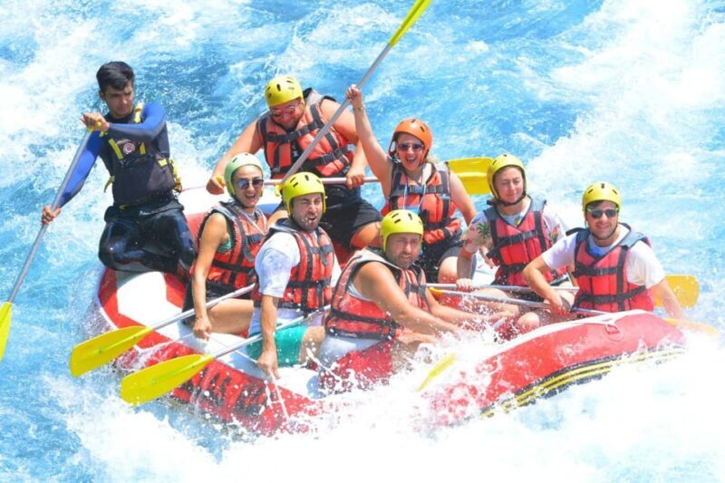 From Side: Rafting w/ Zipline, Quad, Jeep Safari & Lunch - Cooling Off with a River Swim