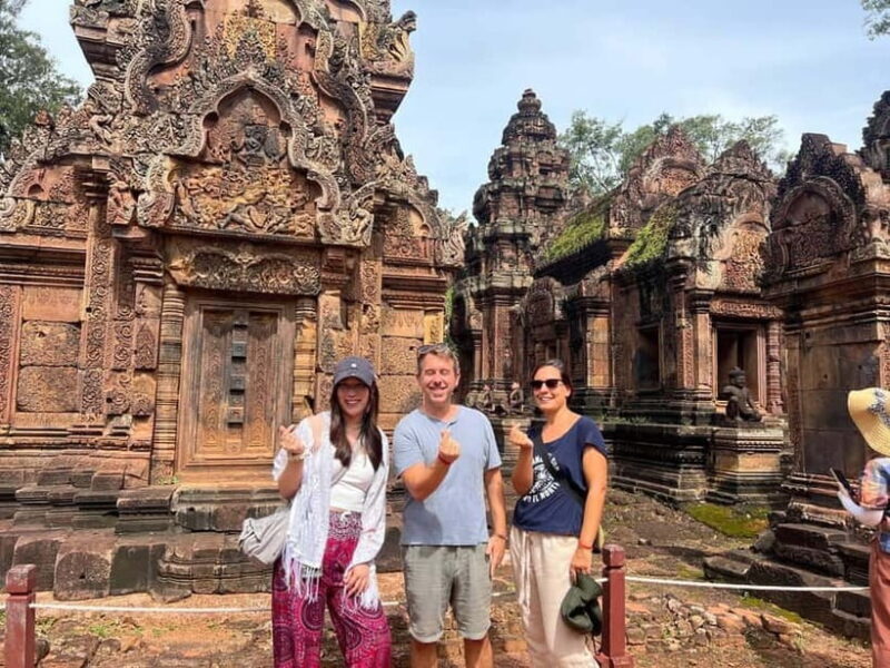 From Siem Reap: Banteay Srei Temple & Grand 5 Temple Tour - FAQs