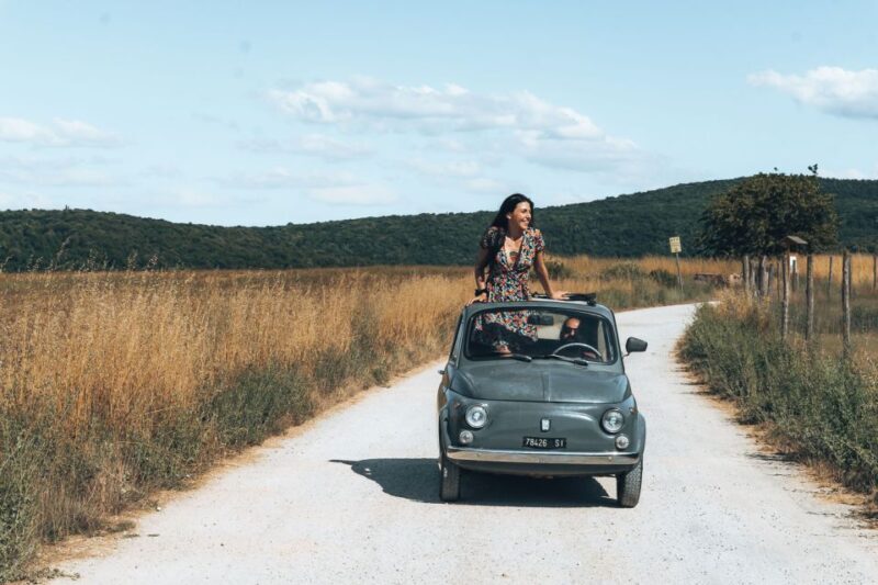 From Siena: Day Tour in a Vintage Fiat 500 with Winery - Key Points