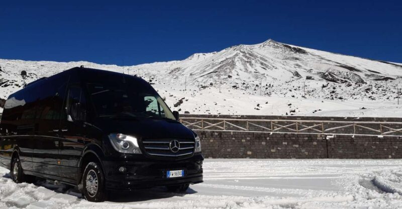 From Siracusa: Etna, Taormina, Isola Bella audio-guided tour - Key Points