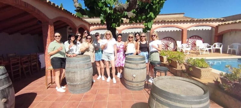 From Sitges: Montserrat, Lunch and Winery with Hotel Pick Up - Authentic Experiences and Small Group Atmosphere