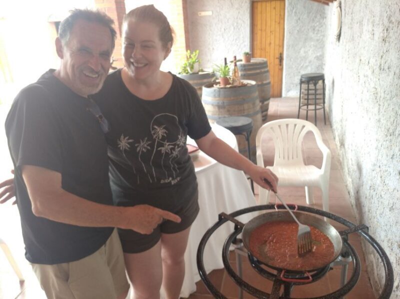 From Sitges: Paella Masterclass with Drink and Bike Ride - The Ride and the Ruins: What to Expect