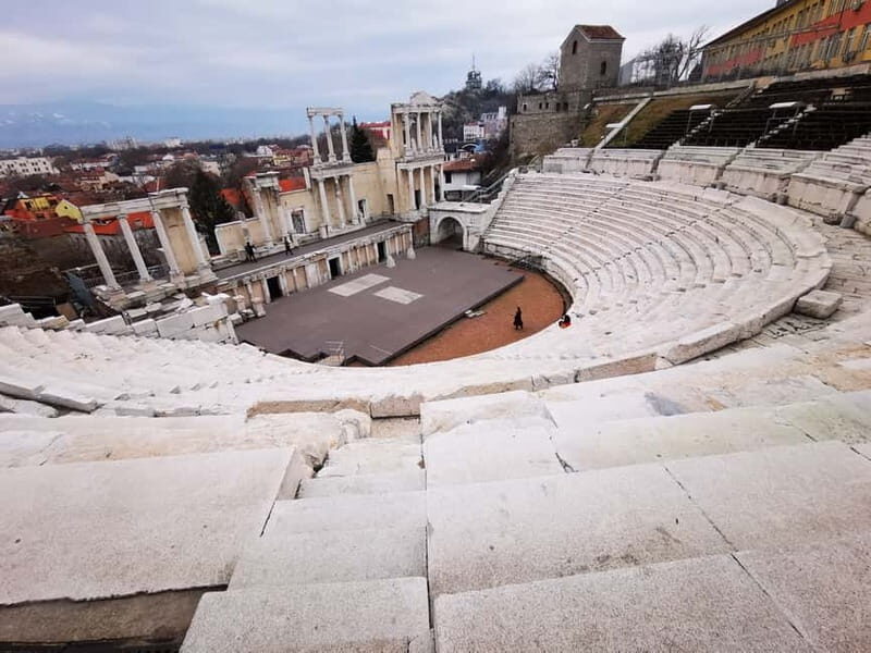 From Sofia: Day Tour of Plovdiv with Roman Theater Ticket - Visualize the Experience